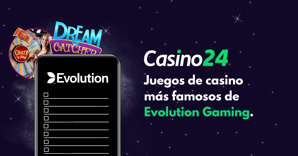 Casinos con Evolution Gaming - Juegas en vivo